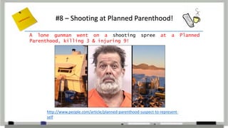 Tracking the Birth Pains - 12 Shocking Examples of Lawlessness in 2015 ...