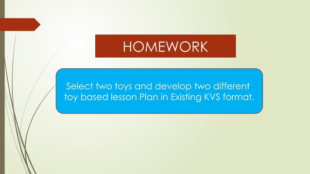Toy based Learning for the kids of primary | PPT