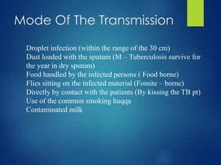 Tb presentation | PPTX | Lung and Respiratory Health | Diseases and ...