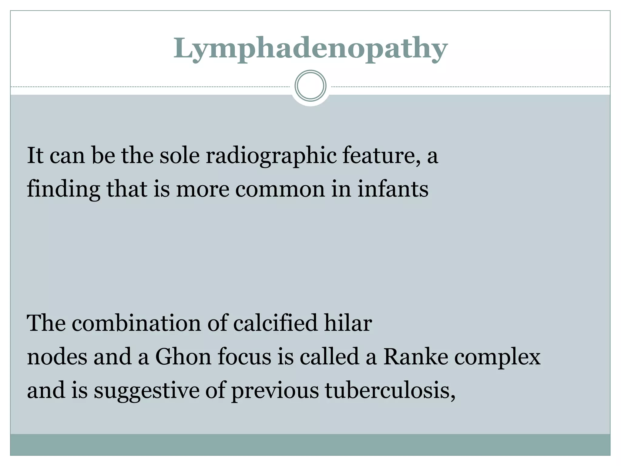 Role of Radiology in Pulmonary Tuberculosis | PPTX