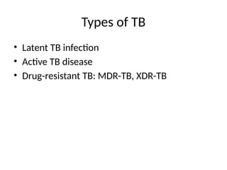 TB_Presentation_Overview of Tuberculosis.pptx