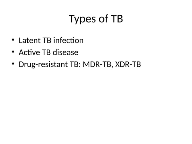 TB_Presentation_Overview of Tuberculosis.pptx