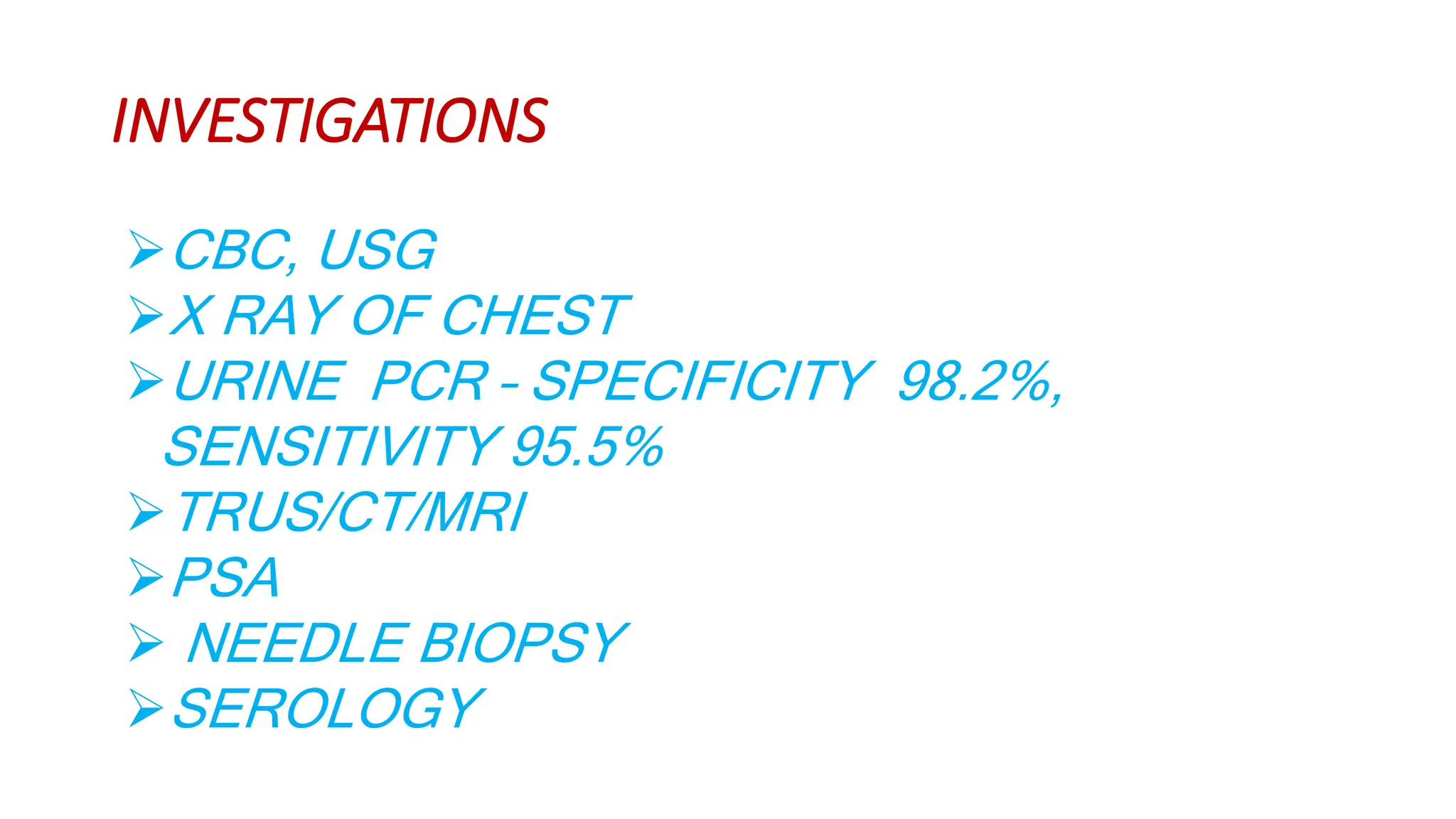 TB Prostate,Prostatitis,Prostate Abscess | PPT