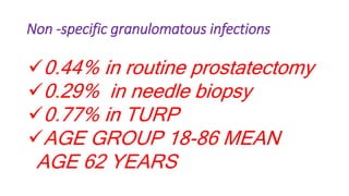 TB Prostate,Prostatitis,Prostate Abscess | PPTX