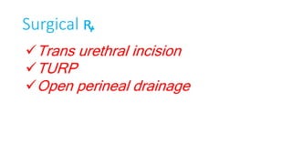 TB Prostate,Prostatitis,Prostate Abscess | PPT
