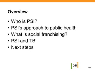 Tuberculosis and PSI | PPT | Infectious Diseases | Diseases and Conditions