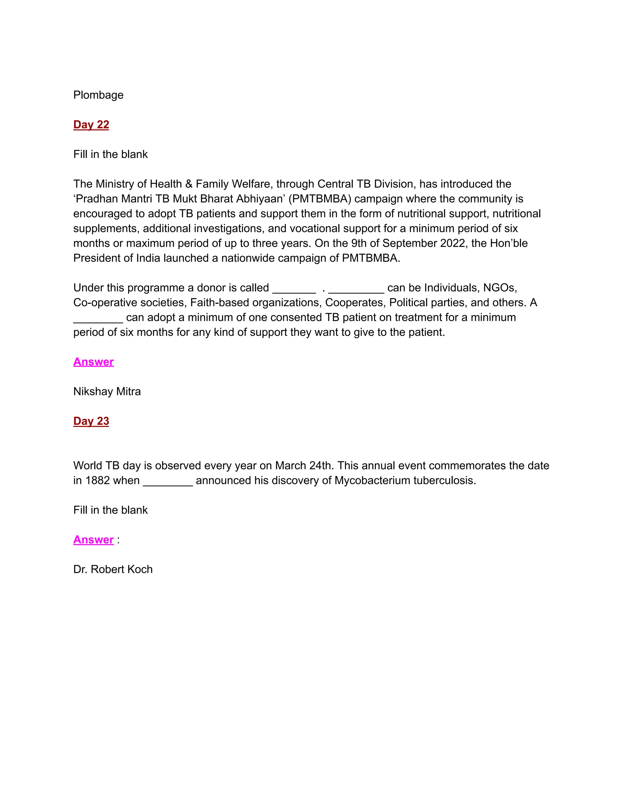 A Quiz on Tuberculosis ( conducted as a part of World TB Day 2024 ).pdf