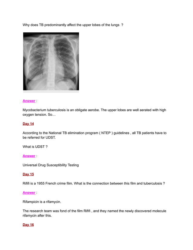 A Quiz on Tuberculosis ( conducted as a part of World TB Day 2024 ).pdf ...