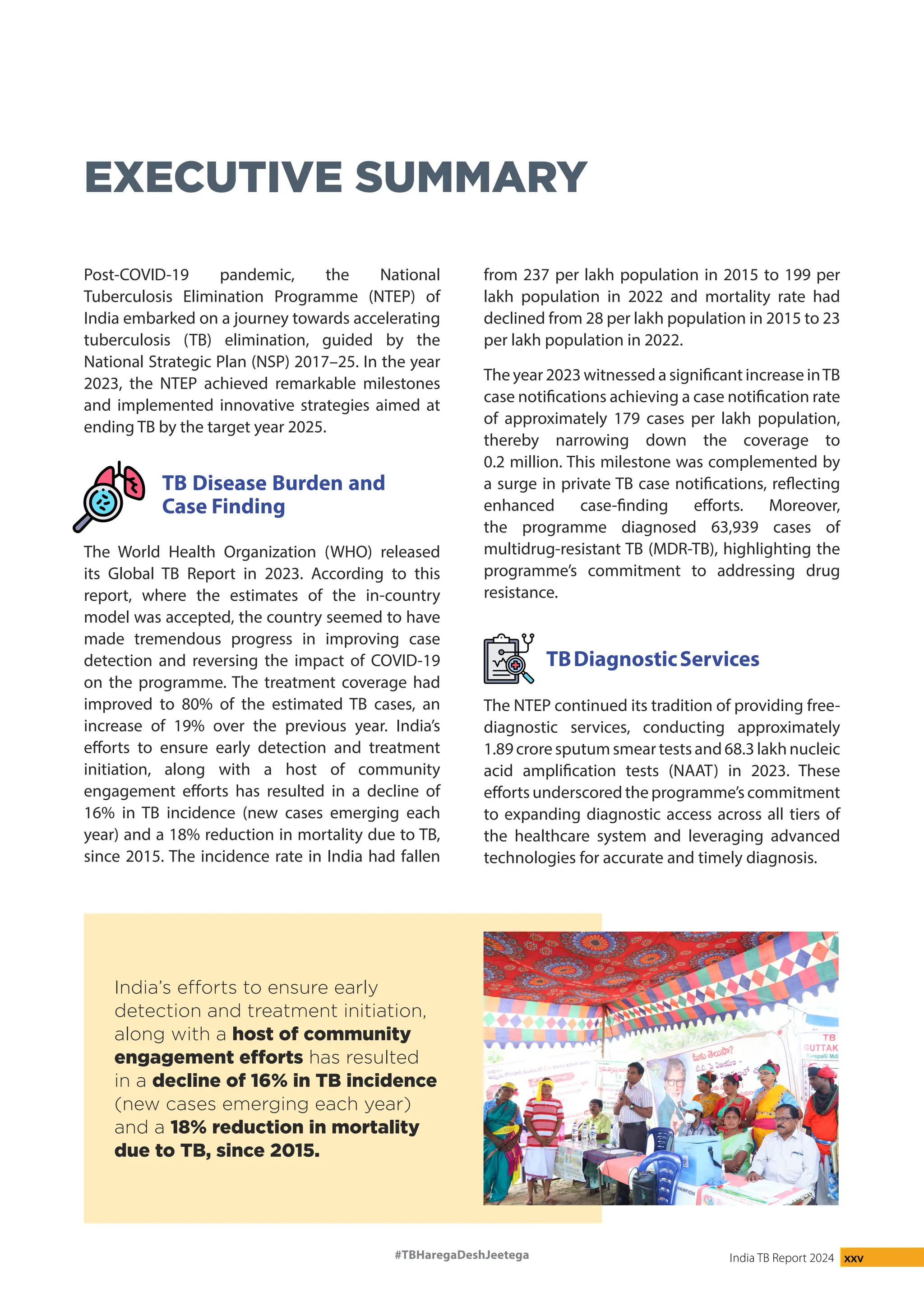 India TB Report 21 March 2024 from MoHFW | PDF