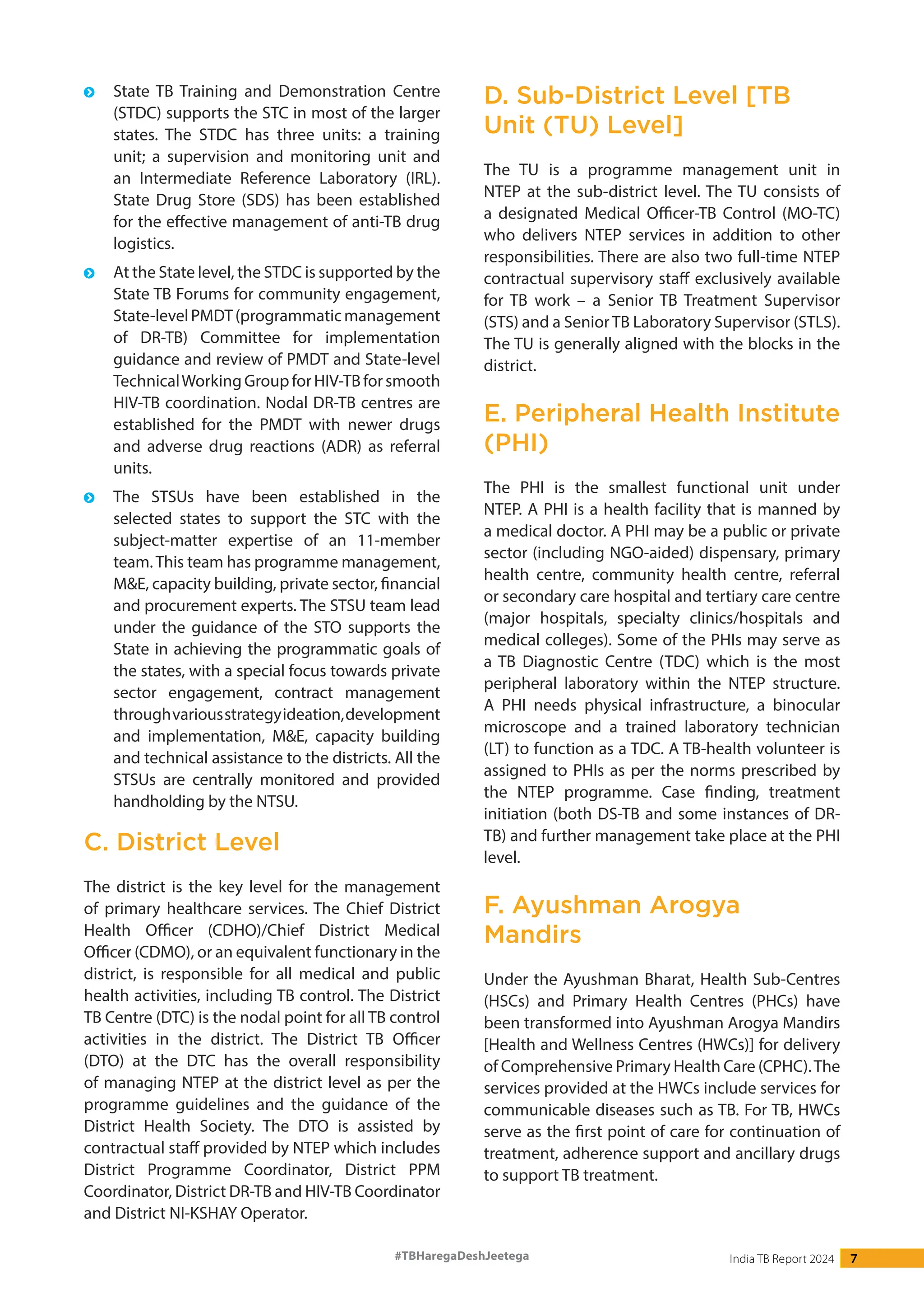 India TB Report 21 March 2024 from MoHFW | PDF