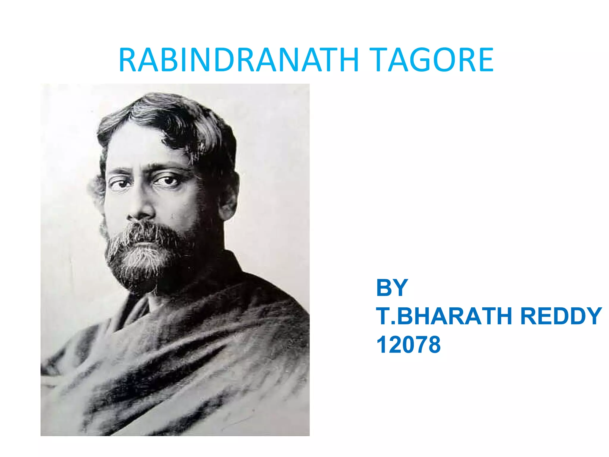 Rabindranath Tagore | PPT