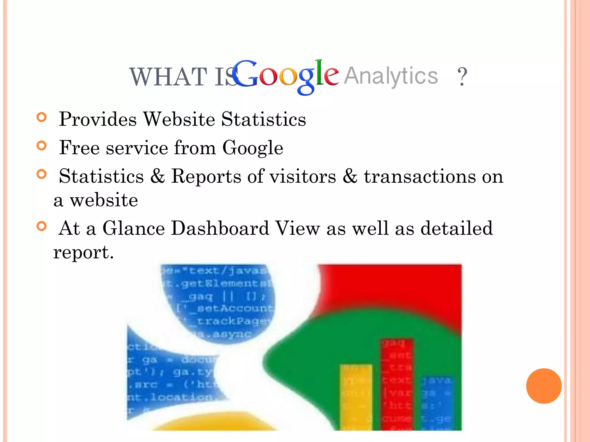 TBS - Google Analytics Training | PPT