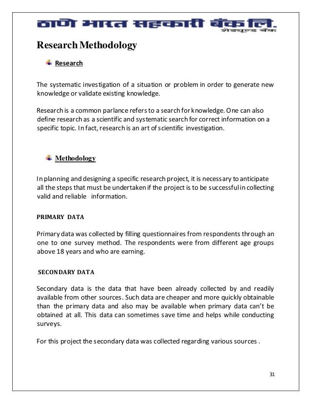 Marketing Strategy of Thane bharat sahakari Bank