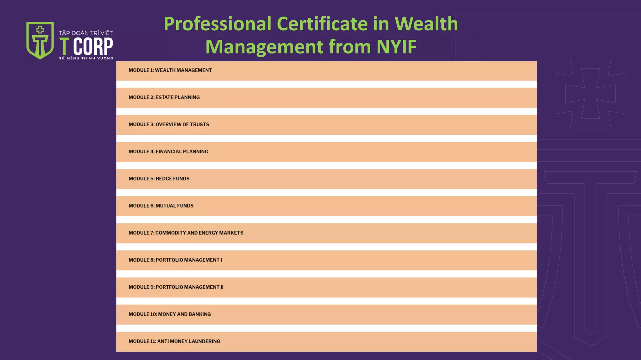 TBS_ Comprehensive Wealth Management by Phong Vu | PPT