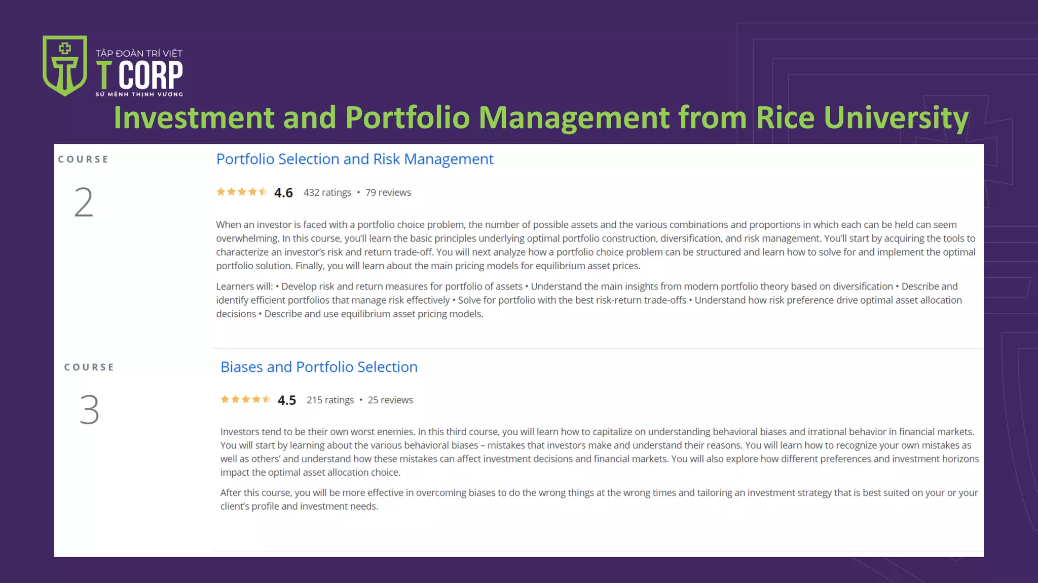 TBS_ Comprehensive Wealth Management by Phong Vu | PPT