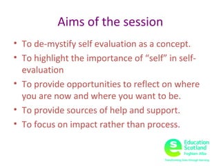 AHDS Conference workshop: TB Self evaluation | PPT