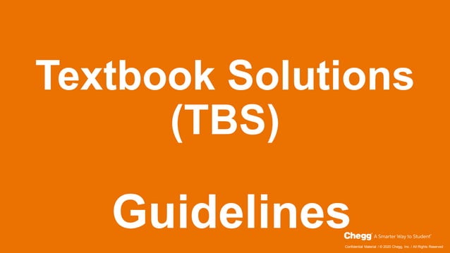 Tbs general guidelines | PPT