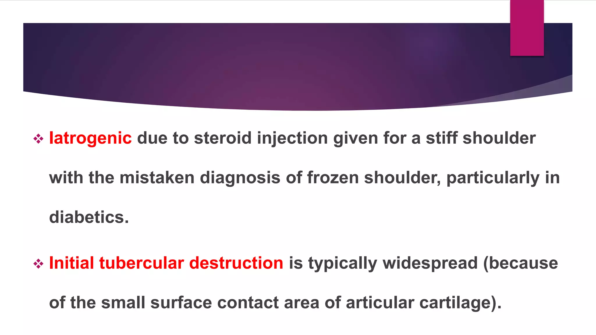 TB shoulder,elbow,wrist,short tubular bones(fingers,toes) | PPTX