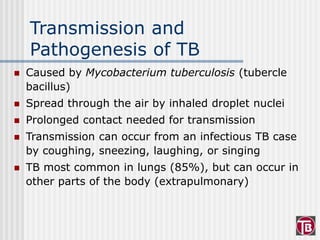 tbslide and sign symptoms and treatment and medical management | PPT