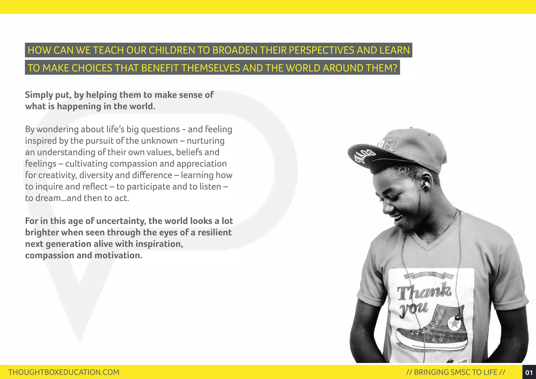 THOUGHTBOX - TACKLING EMOTIONAL HEALTH IN SCHOOLS | PPT