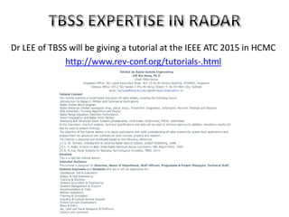 TBSS-SkyRadar Partnership | PPTX