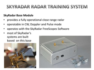 TBSS-SkyRadar Partnership | PPT
