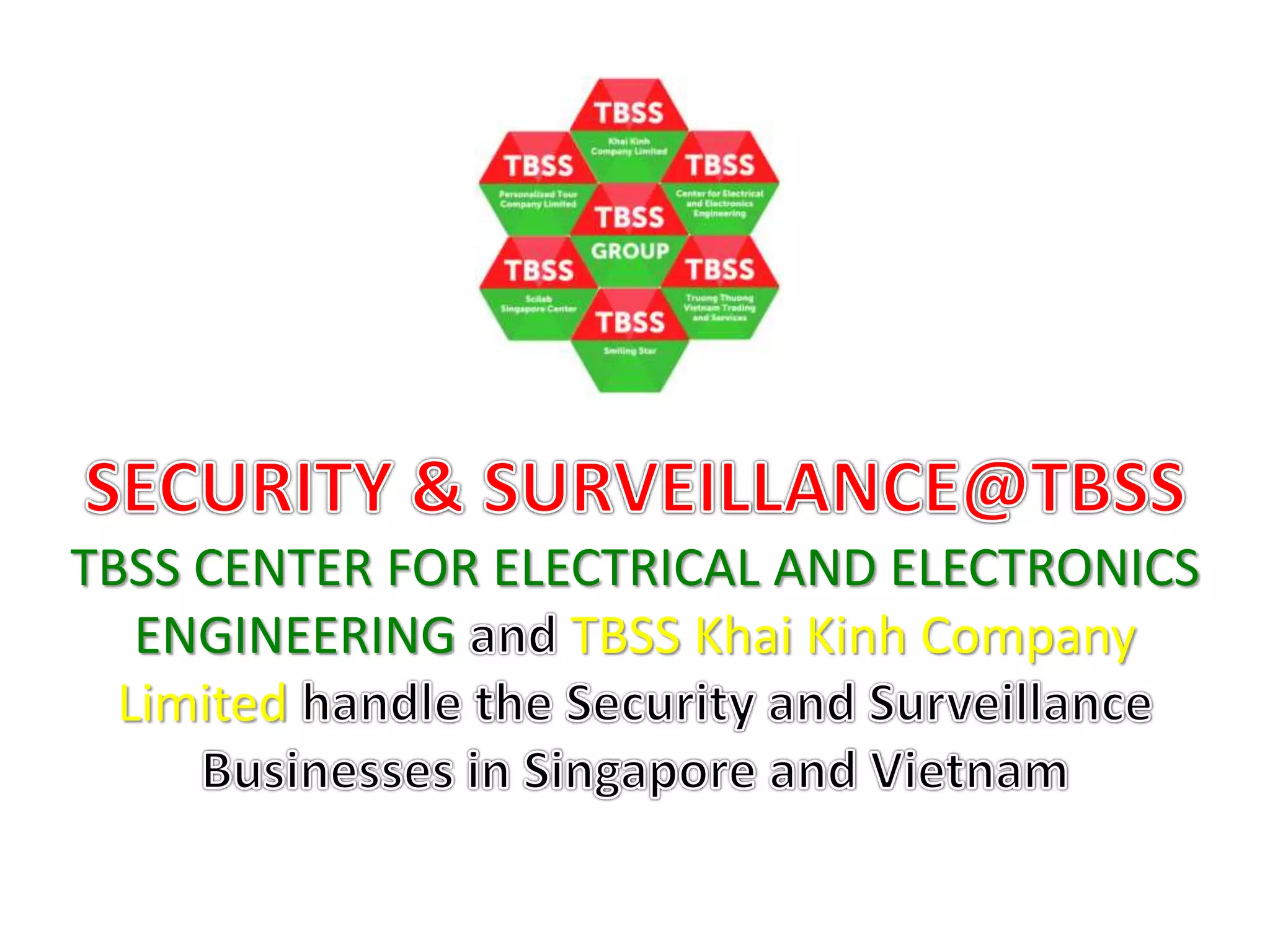 TBSS in security and surveillance | PPTX