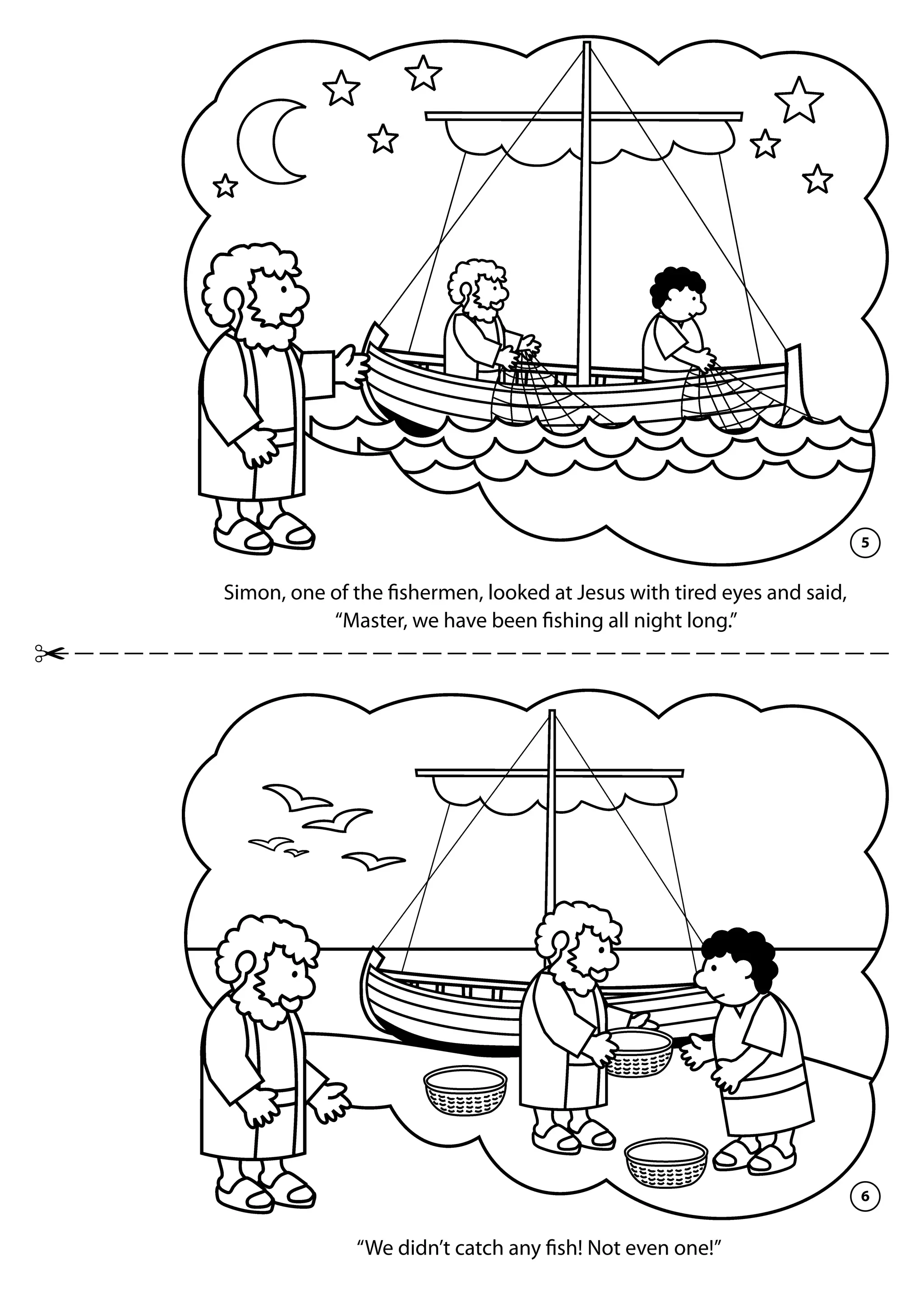 Coloring Book and Flannelgraph: Fish! And More Fish! | PDF