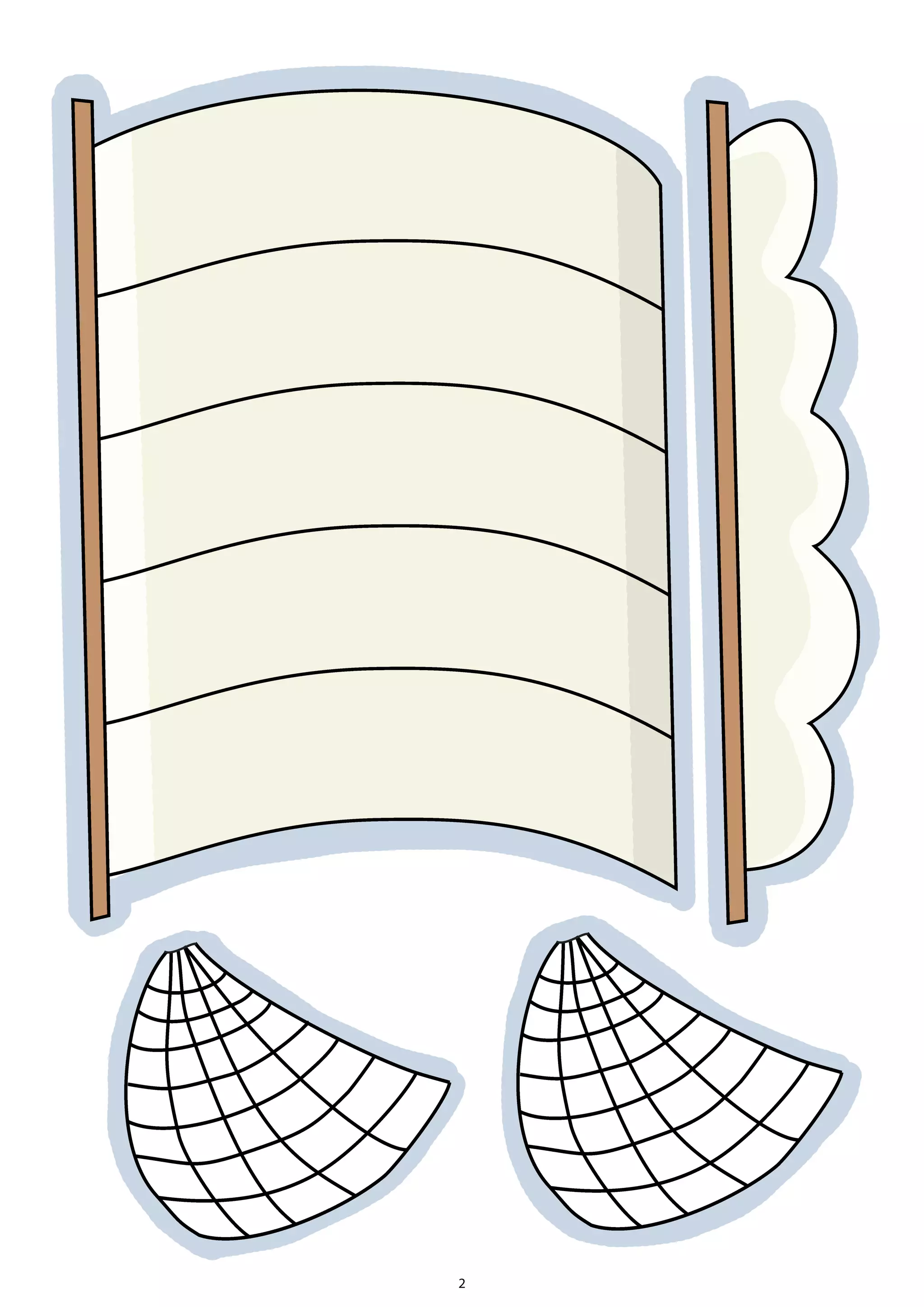 Color Flannelgraph: Fish! And More Fish! | PDF