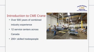 Overhead Crane I Crane Training I CME Crane | PPT