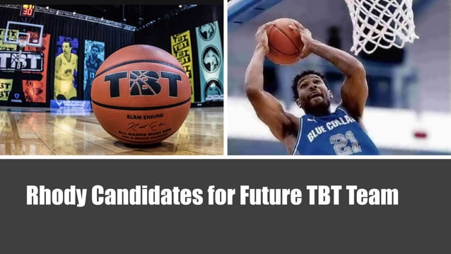 The Go Rhody Phantom TBT Team | PPT