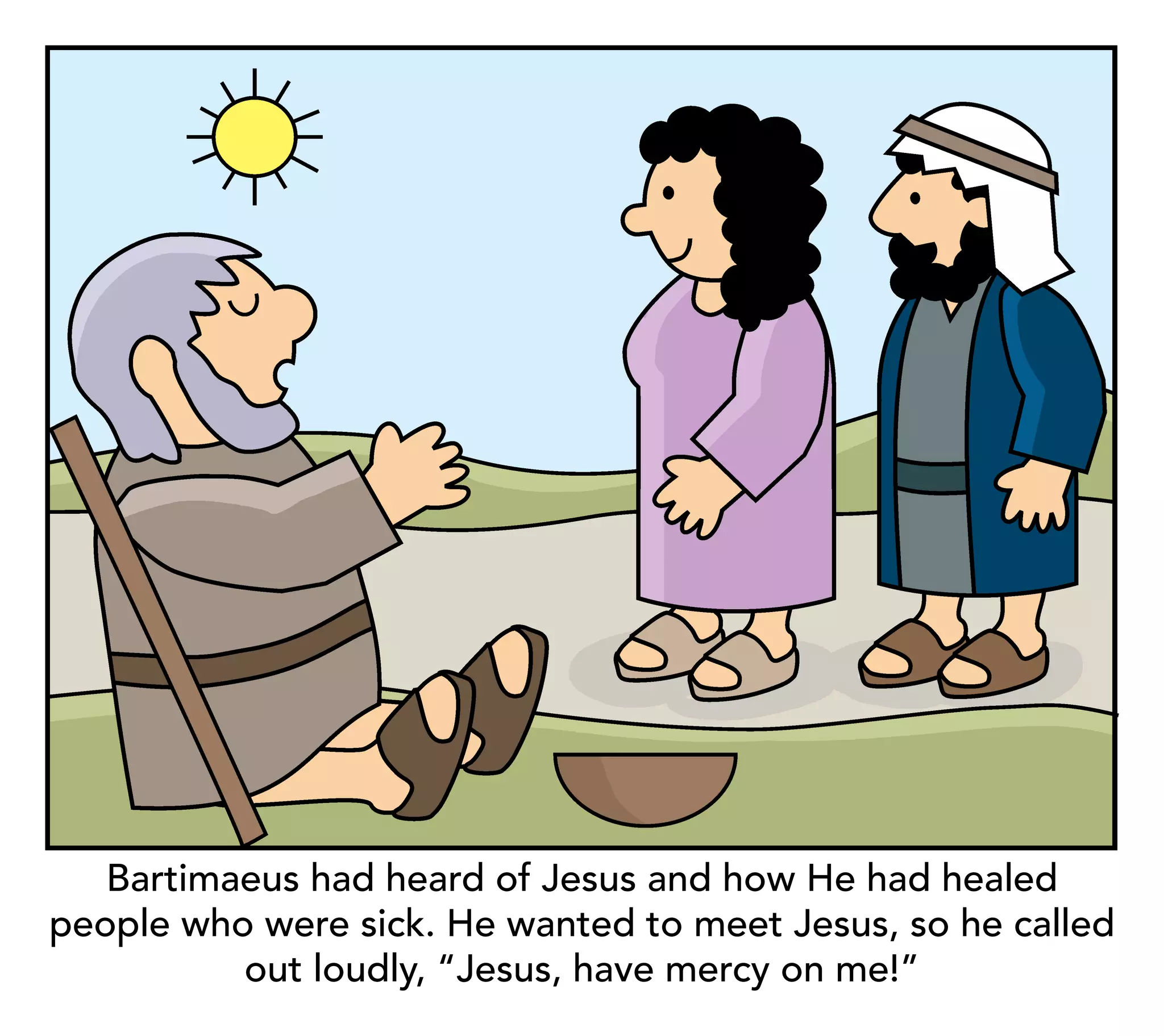 Tbt blind bartimaeus slideshow | PDF