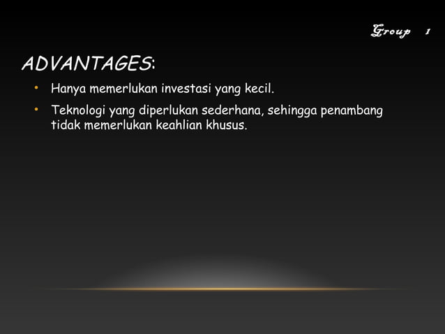 Gophering and Glory Hole Underground Mining | PPT