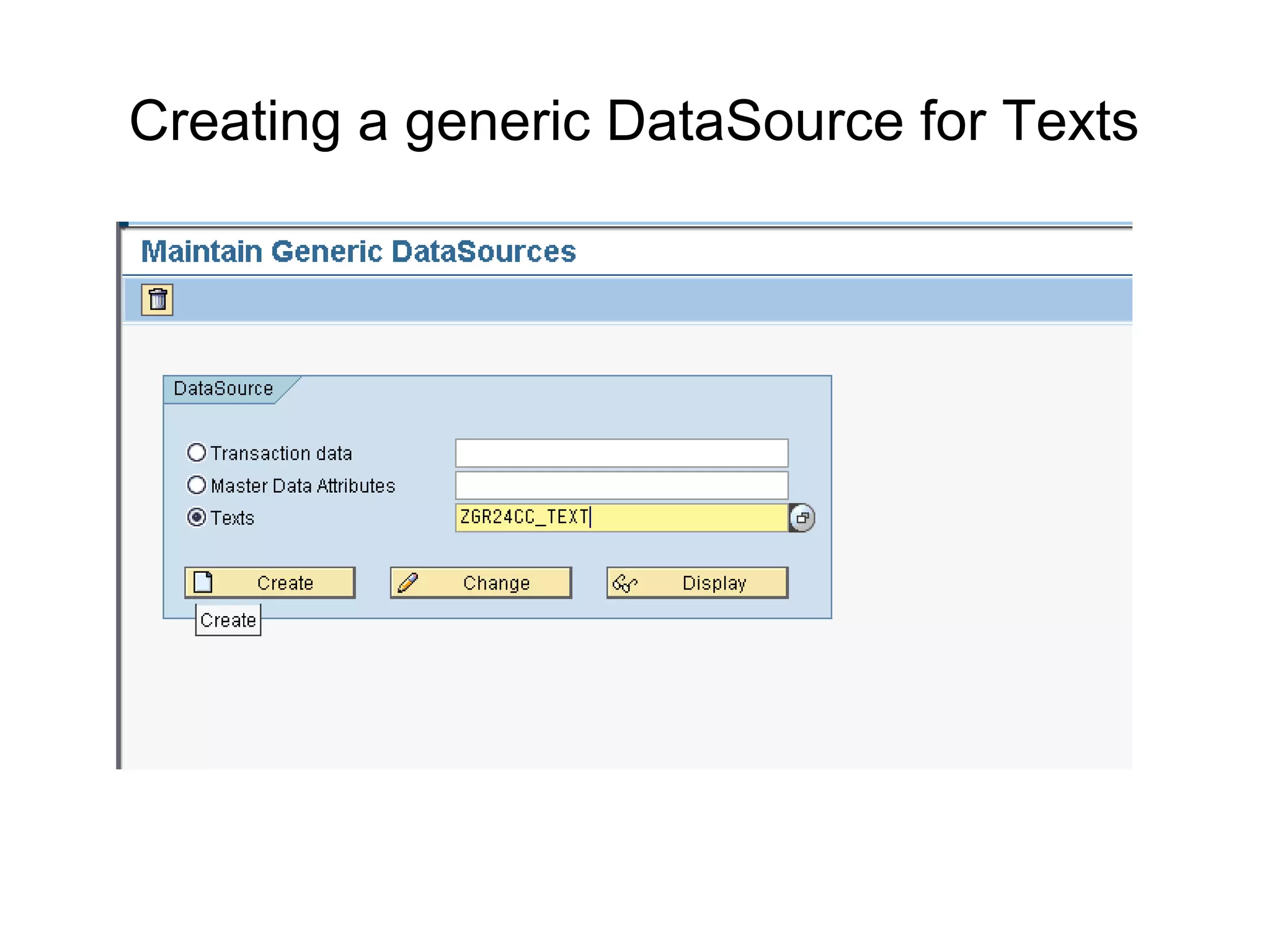 Loading Text Data From Sap Source Systems Ppt