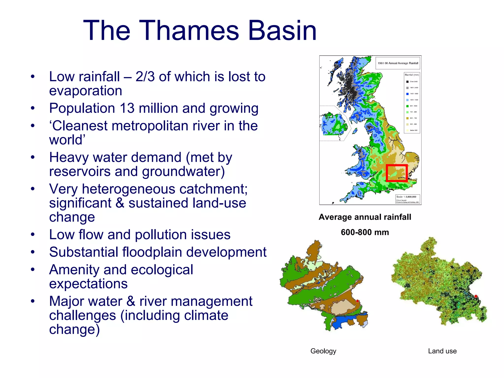The Thames and Tweed: a tale of two HELP basins | PPT