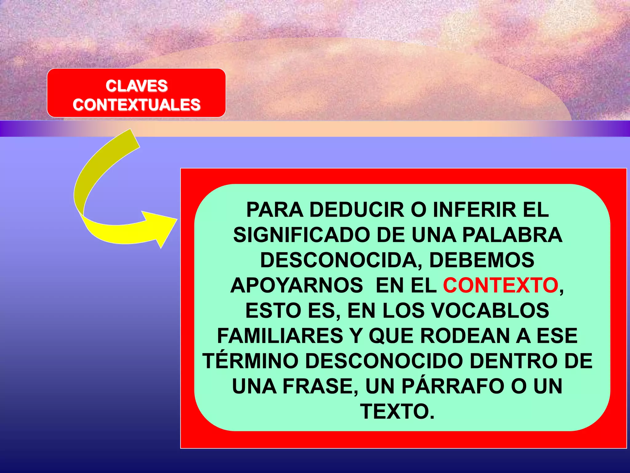 Significado contextual | PPTX | Poetry | Books and Literature