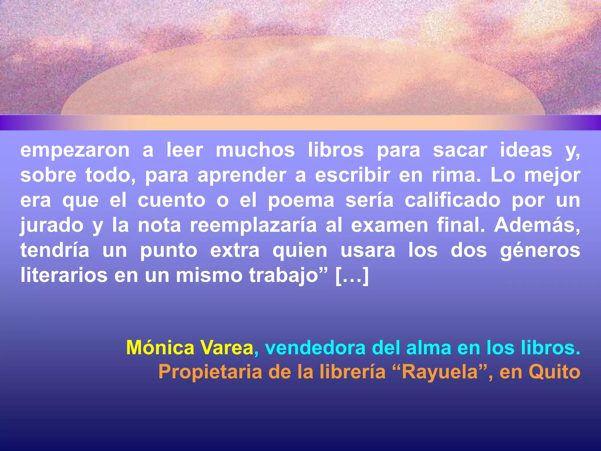 Significado contextual | PPTX | Poetry | Books and Literature