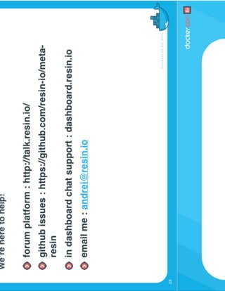 Docker on IoT Devices | PDF
