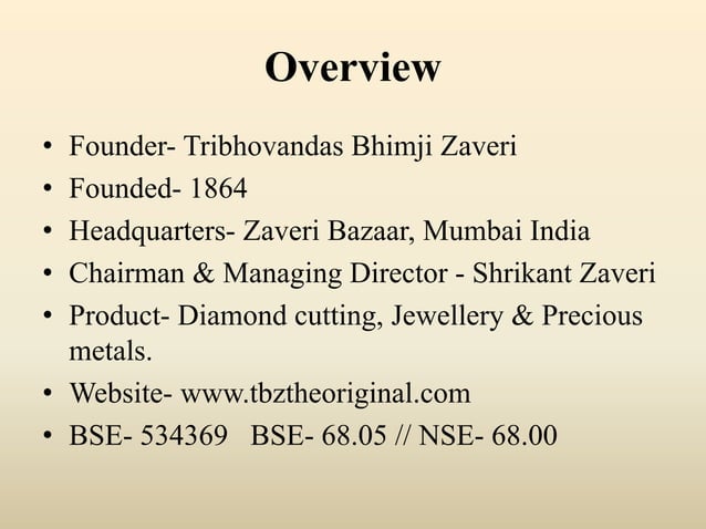 Advertising Comparision- TBZ & Tanishquie | PPTX