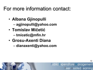 PEMPAL: Training & Certification of Internal Audit | PPT