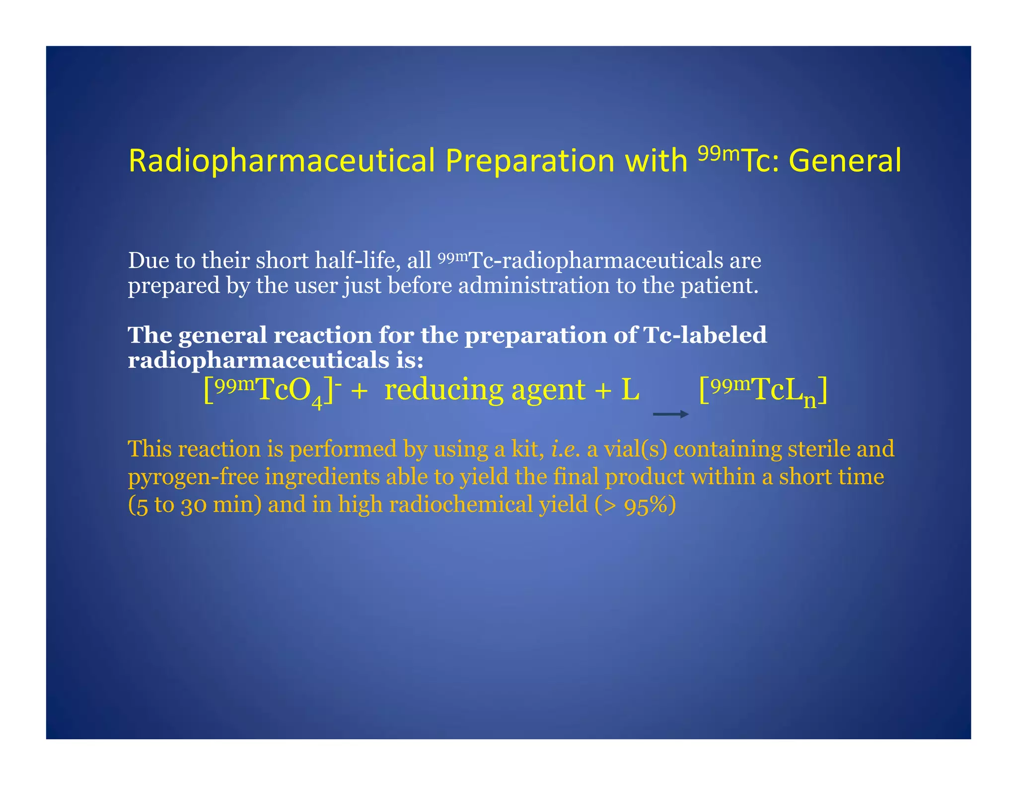 Practical Aspect of Tc 99m radiopharmaceuticals | PDF
