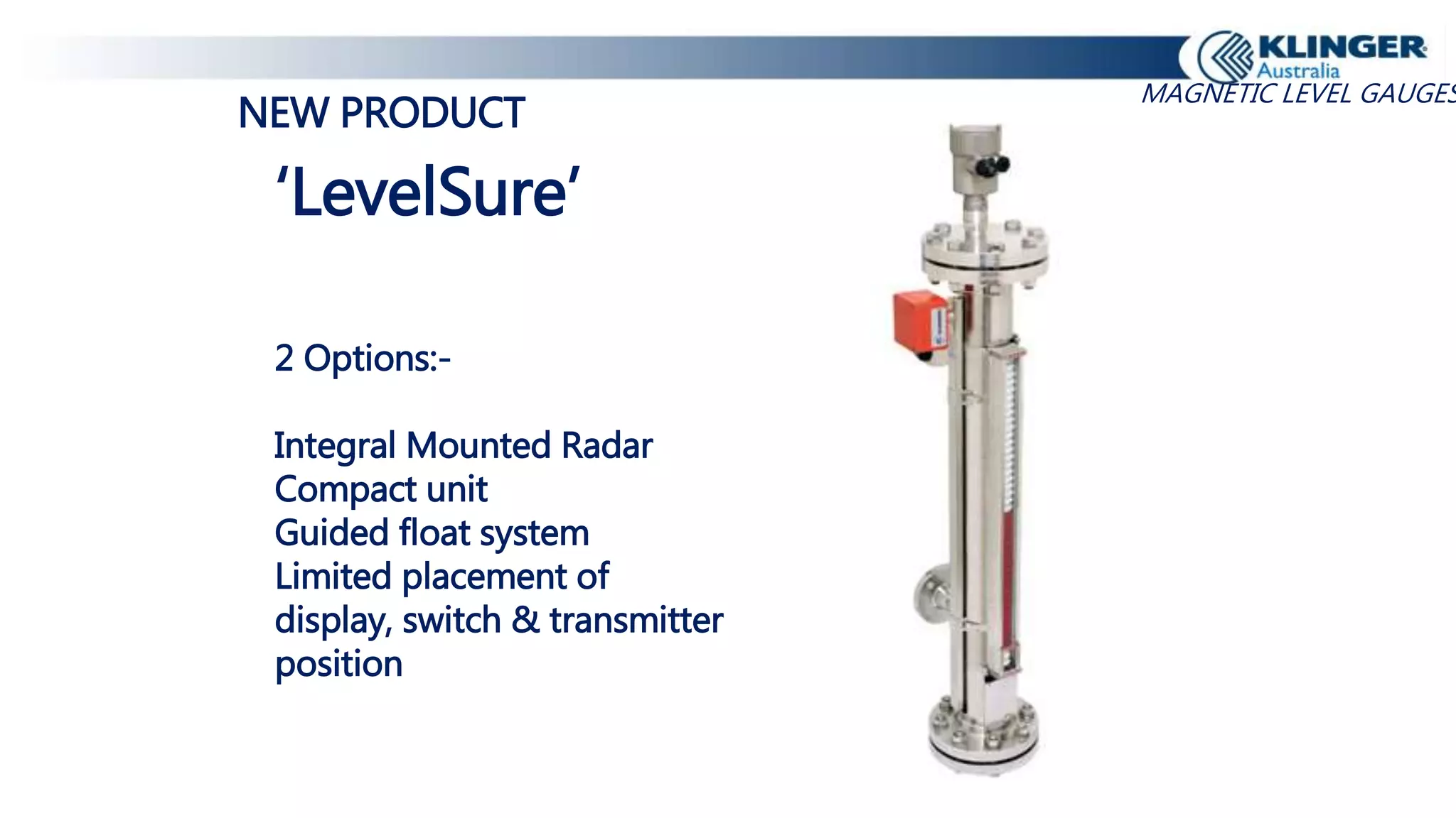 Tc klinger magnetic level gauge principles and application rev 2 c | PPTX