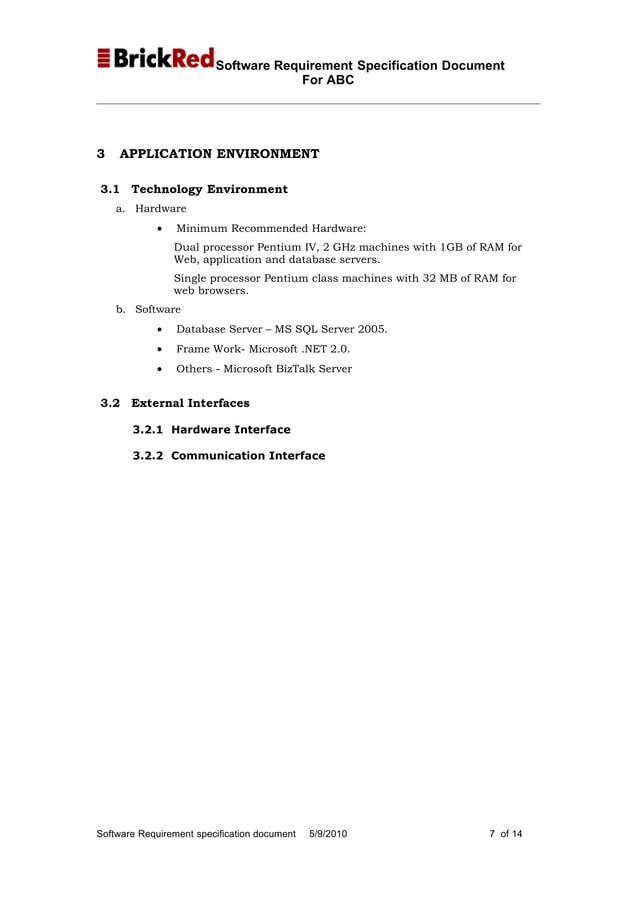 Tc Management Srs | PDF