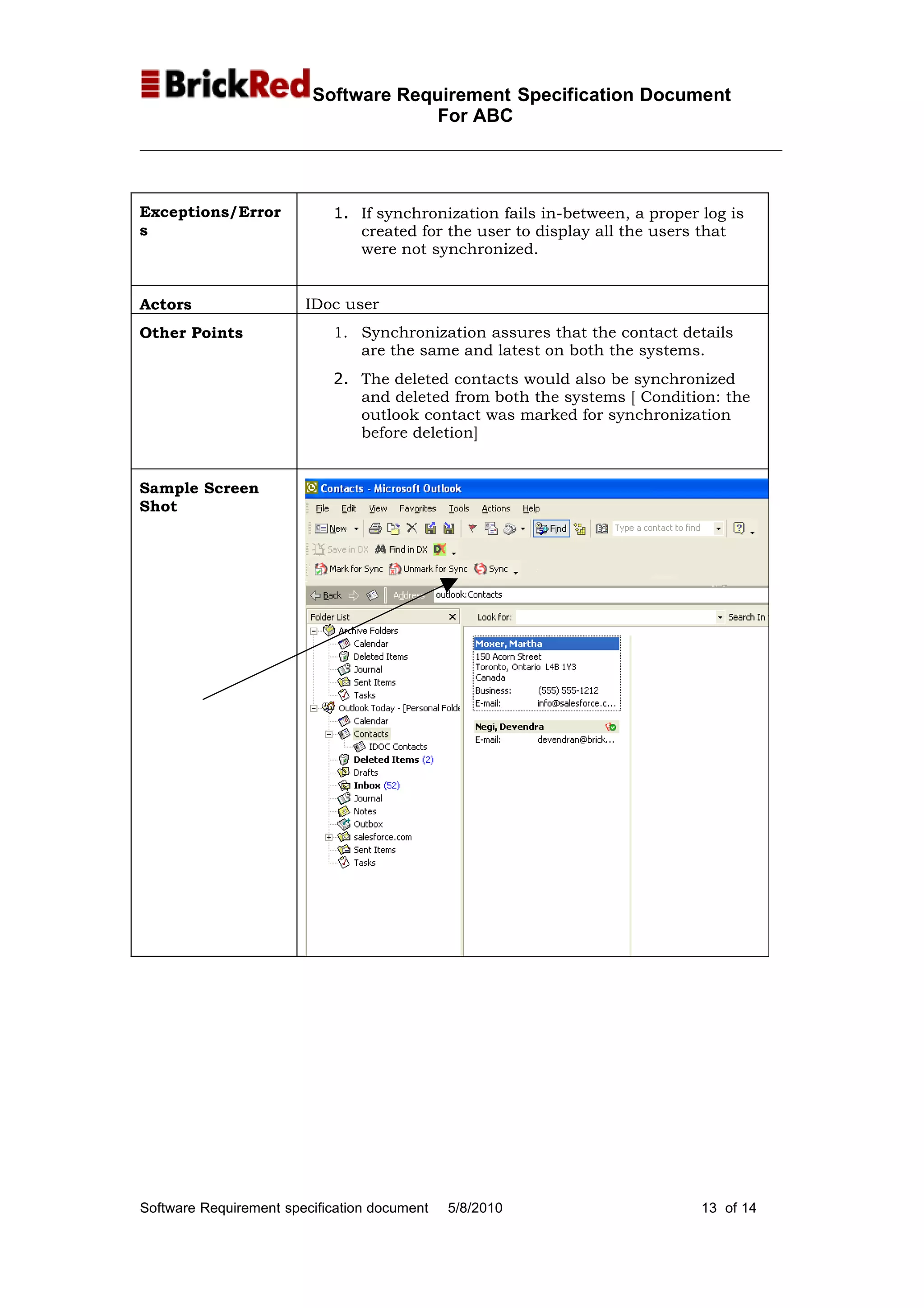 Tc Management Srs | PDF