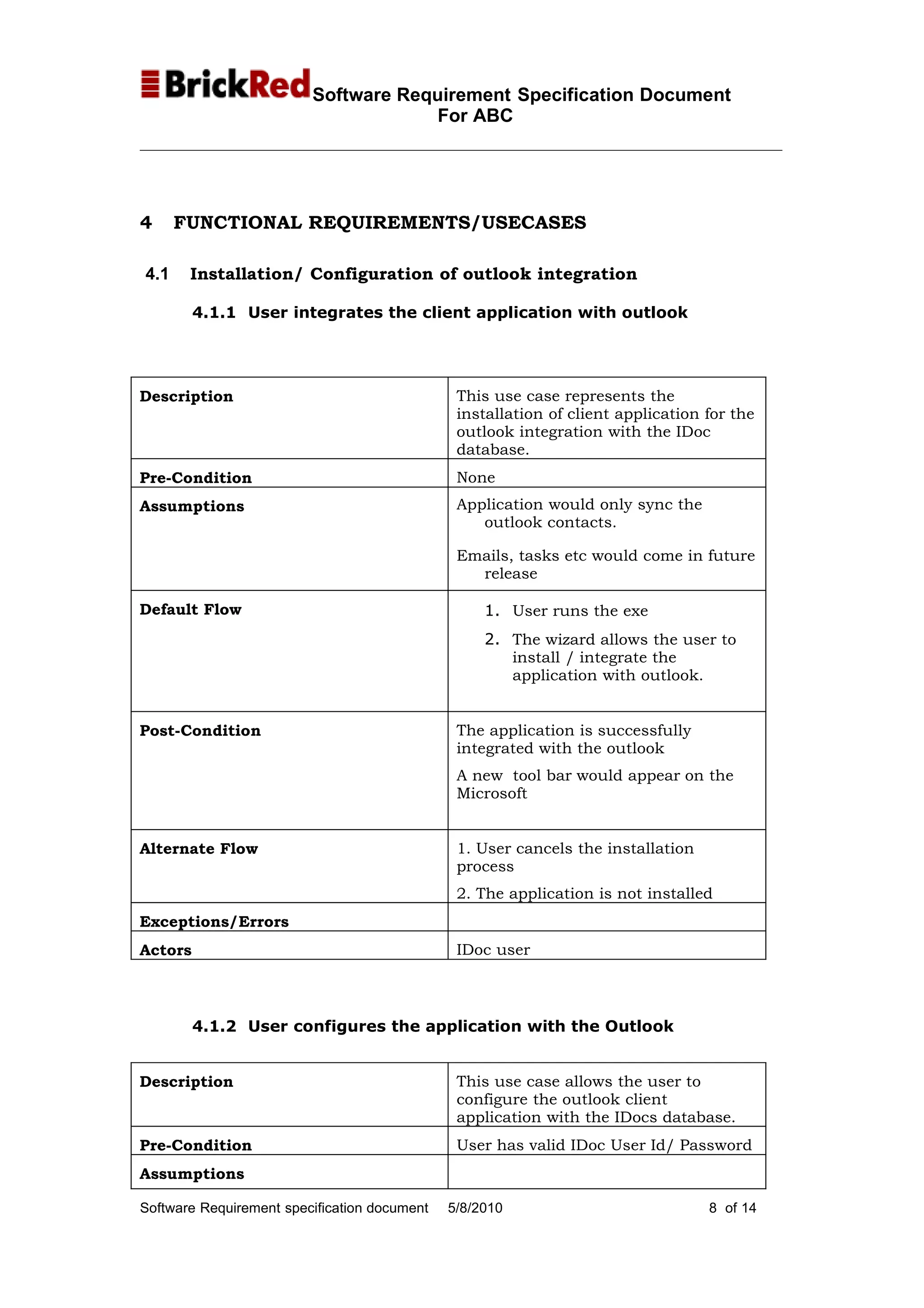 Tc Management Srs | PDF