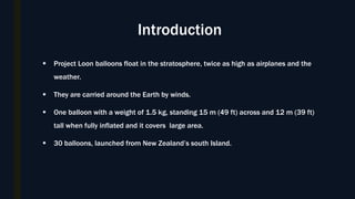 Project loon | PPT