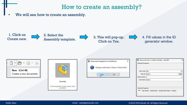 Part 1 - Overview of Teamcenter Integration for SolidWorks | PLM Nordic ...