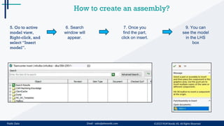 Part 1 - Overview of Teamcenter Integration for SolidWorks | PLM Nordic ...