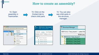 Part 1 - Overview of Teamcenter Integration for SolidWorks | PLM Nordic | PPTX