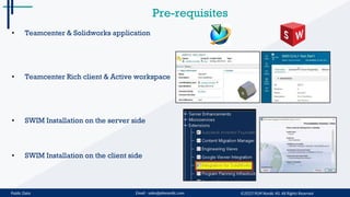Part 1 - Overview of Teamcenter Integration for SolidWorks | PLM Nordic ...